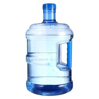 FAVOMOTO Bouteille deau min&eacute;rale Pichet deau 7,5 L Bouteille deau min&eacute;rale Seau deau portable 7,5 l l, 5 L deau min&eacute;rale bleue, pichet