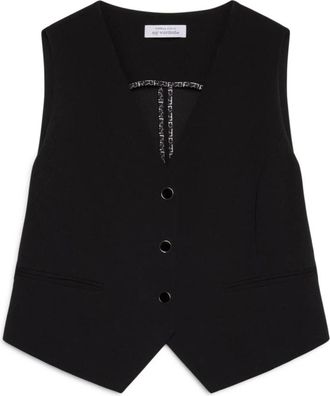 Fiorella Rubino Damen, Jacken, Schwarzk, SGr&ouml;&szlig;e