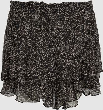 Isabel Marant Short Sornel Black Ecru