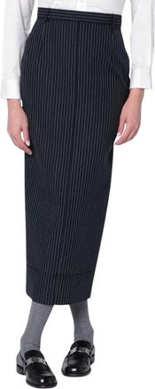 Thom Browne Damen, Röcke, Blau, SGröße