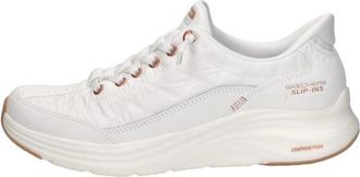 Skechers Femme, Chaussures, Blanc, Taille: 39 EU Slip-Ins Contour Foam Baskets