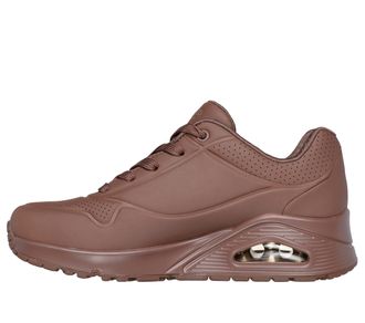 Skechers Damen Uno Stand On Air Sneakers, Braun, 39.5 EU