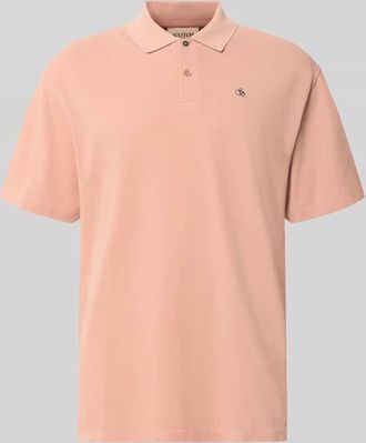 Scotch & Soda Relaxed Fit Poloshirt mit Logo-Stitching