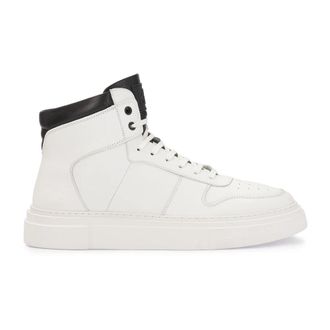 Kazar Herren-Ledersneaker mit kn&ouml;chellangem Obermaterial - - Shoes - Herren - Wei&szlig; - 45 EU