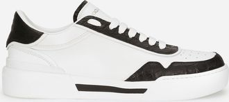 Dolce & Gabbana Sneaker New Roma Aus Kalbsleder - Mann Sneakers Schwarz 42