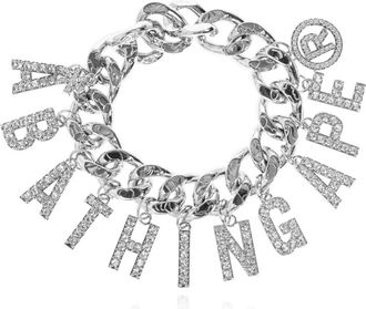 A Bathing Ape A Bathing Ape, Homme, Accessoires, Gris, Taille: ONE Size Brass Bracelet