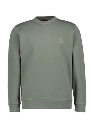 Boss Orange by Hugo Boss BOSS Orange Herren Pullover grau Baumwolle unifarben