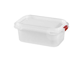 Great Plastic Rechteckiger Lebensmittelbeh&auml;lter aus Kunststoff, 1/9 Gastronorm Micro, 176 x 108 x 65 mm, 0,75 Liter, Mehrfarbig, Einheitsgr&ouml;&szlig;e