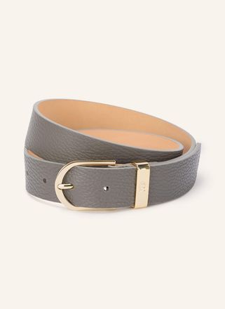 Aigner Aigner Lederg&uuml;rtel grau