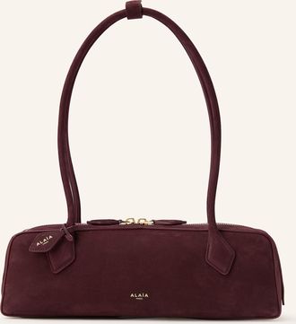 Alaia Ala&iuml;a Schultertasche Le Teckel Medium rot