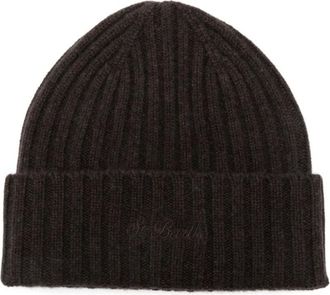 MC2 Saint Barth Homme, Accessoires, Brun, Taille: ONE Size Wengen Cashmere Beanie