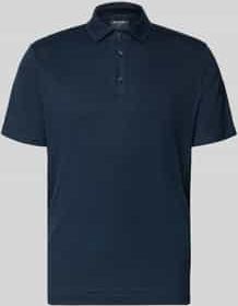 Olymp Level 5 Regular Fit Poloshirt aus Leinen-Elasthan-Mix