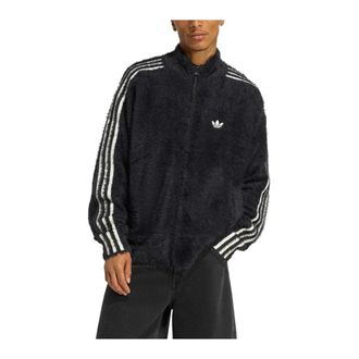 adidas Homme, Vestes, Noir, Taille: M Faux Mohair Classic Track Top