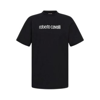 Roberto Cavalli Herren, Oberteile, Schwarzk, MGr&ouml;&szlig;e