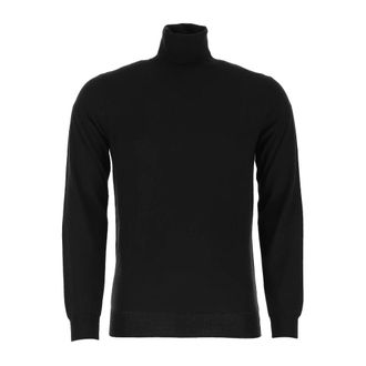 Paolo Pecora Extrafine Merino Woll-Rollkragenpullover - - Knitwear - Herren - Blau - 2XL