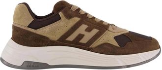 Hogan Low-Top Sneaker - Heren Hyperlight Sneaker Bruin - Gr. UK_8_5 - in Braun - f&uuml;r Damen