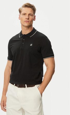 Beverly Hills Polo Club Poloshirt P-SS26M-P42561 Schwarz Regular Fit