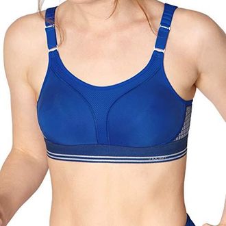 Triaction TriActioN Extreme Lite N Ex Soutien-gorge de Sport, Bleu, 85B Femme