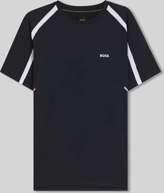 HUGO BOSS Slim Fit Sport T-Shirt mit Logo-Schriftzug