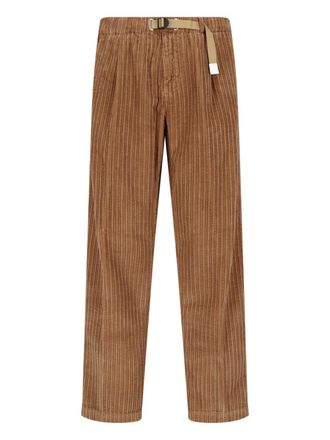 White Sand Velvet Trousers