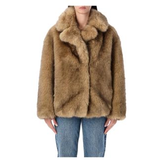 Stand Studio Stand Studio, Damen, Jacken, Beige, 2XSGr&ouml;&szlig;e