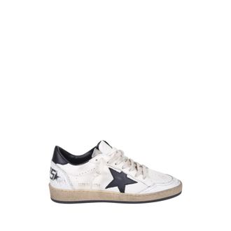 Golden Goose Chaussures &eacute;l&eacute;gantes en cuir avec &eacute;toile et talon - Femme - Chaussures - Blanc - Taille: 41 EU