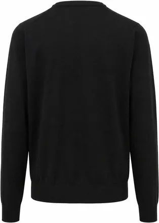 Emporio Armani Virgin Wool Cardigan - Black