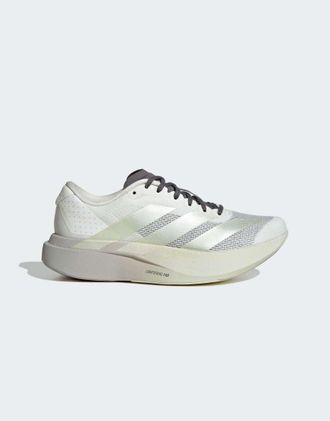 adidas Adizero evo sl - Chaussures - Blanc cass&eacute;/or glac&eacute; m&eacute;tallis&eacute;