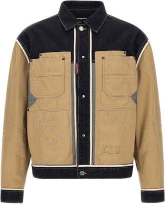 Dsquared2 Jeansjacke - Beige