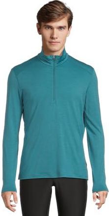Icebreaker Standard Merino 200 Oasis Manches longues Demi-Zip Homme Topaze