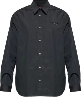Diesel Homme, Chemises, Noir, Taille: XL S-Simply-Gsbh Shirt