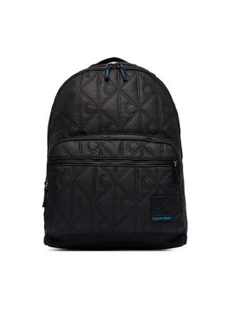 Calvin Klein Rucksack Emblem Aop Puffer Backpack LV04D3474G Schwarz