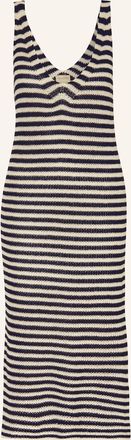 Herrlicher Strickkleid Loralin blau