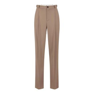 Elisabetta Franchi Femme, Pantalons, Beige, Taille: 40 FR Pantalons