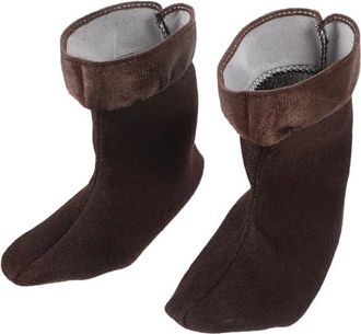 IFUNDOM Doublures Chaudes pour Pluie Homme Chaussettes Isolantes Respirantes Peluche Accessoires Imperm&eacute;ables pour Randonn&eacute;e et Chasse Confort Hiver