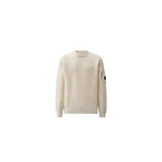 C.P. Company Rundhals-Strickware - - Knitwear - Herren - Wei&szlig; - M