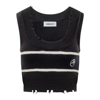 AMBUSH Ambush, Damen, Strickwaren, Schwarzk, LGr&ouml;&szlig;e