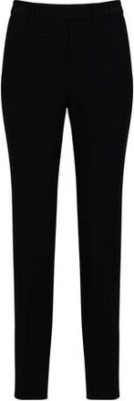 Max Mara Pantalon droit Jerta aspect cr&ecirc;pe