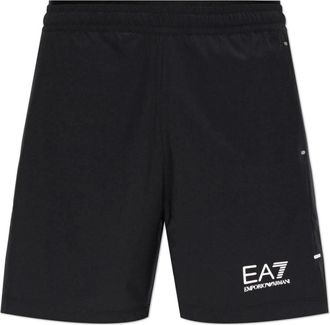 Emporio Armani Emporio Armani Ea7, Homme, Shorts, Noir, Taille: XL Shorts avec logo