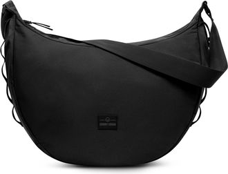 Johnny Urban Crossbody Bag Damen & Herren Schwarz - Ally XL - Moon Bag Design - Umh&auml;ngetasche im Halbmond Stil - Tasche mit 16 Zoll Laptopfach - Wasserabweisend