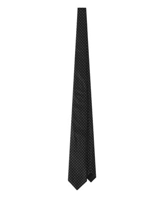 Dolce & Gabbana polka-dot tie - Noir