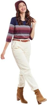 Armor Lux Femme Marinière 10 Couleurs Sweater, Multicol Cap Sizun Seal, S EU