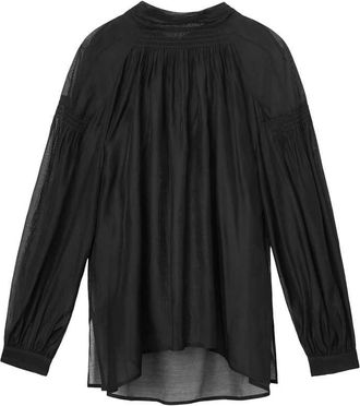 AllSaints Pearla - Top in Schwarz