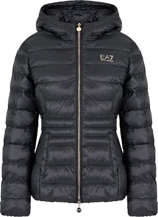 Emporio Armani Emporio Armani Ea7, Femme, Vestes, Noir, Taille: 44 FR Giubbotto