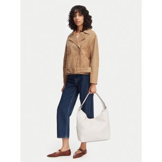 Furla Handtasche Furla Lara L WB01876 HSF000 IT 01B00 Wei&szlig;