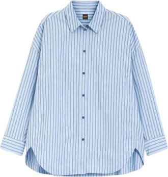 HUGO BOSS C Bostatta Bluse - - Blouses & Shirts - Damen - Blau - S