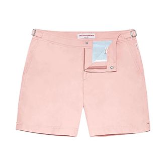 Orlebar Brown Norwich Linen Rodeo - - Shorts - Herren - Rosa - W32