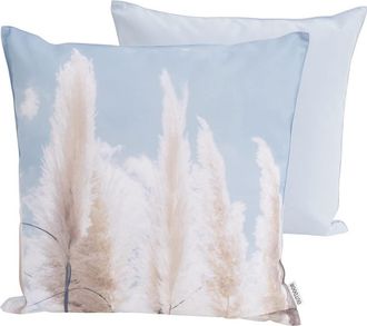CB Home & Style Outdoor Garten Kissen Wasserabweisend Wasserfest 45 x 45 cm mit F&uuml;llung (Pampasgras2)
