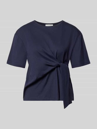 Christian Berg T-Shirt mit Knoten-Detail und Rundhalsausschnitt