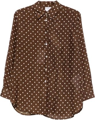 Marella Femme, Blouses et Chemises, Brun, Taille: 40 FR Chemises